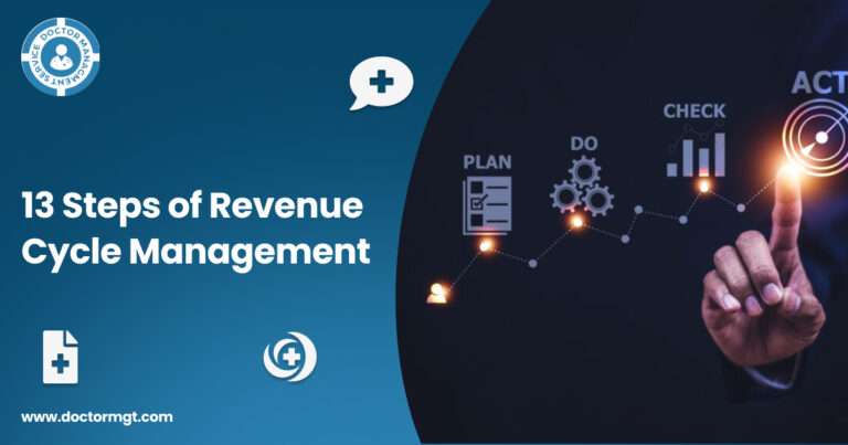 13 Steps of Revenue Cycle Management (RCM)